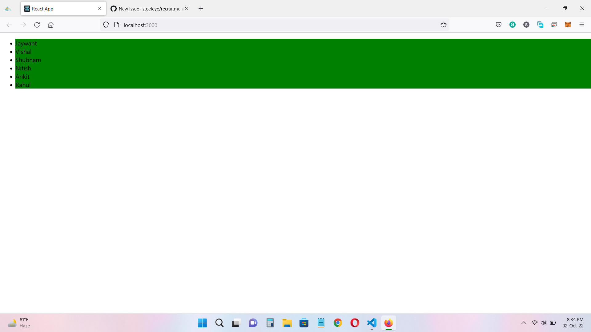 Steeleye Assignment solution by Shubham Singh · Issue #73 · steeleye/recruitment-ext · GitHub