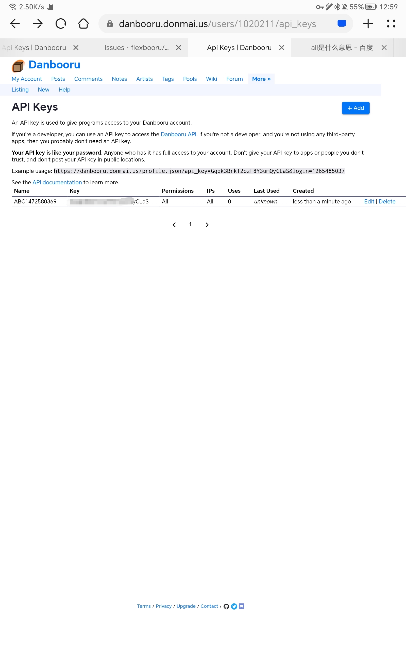 您好，不知道为什么danbooru用API登录还是白屏？这是为什么？ · Issue #222 · flexbooru/flexbooru · GitHub