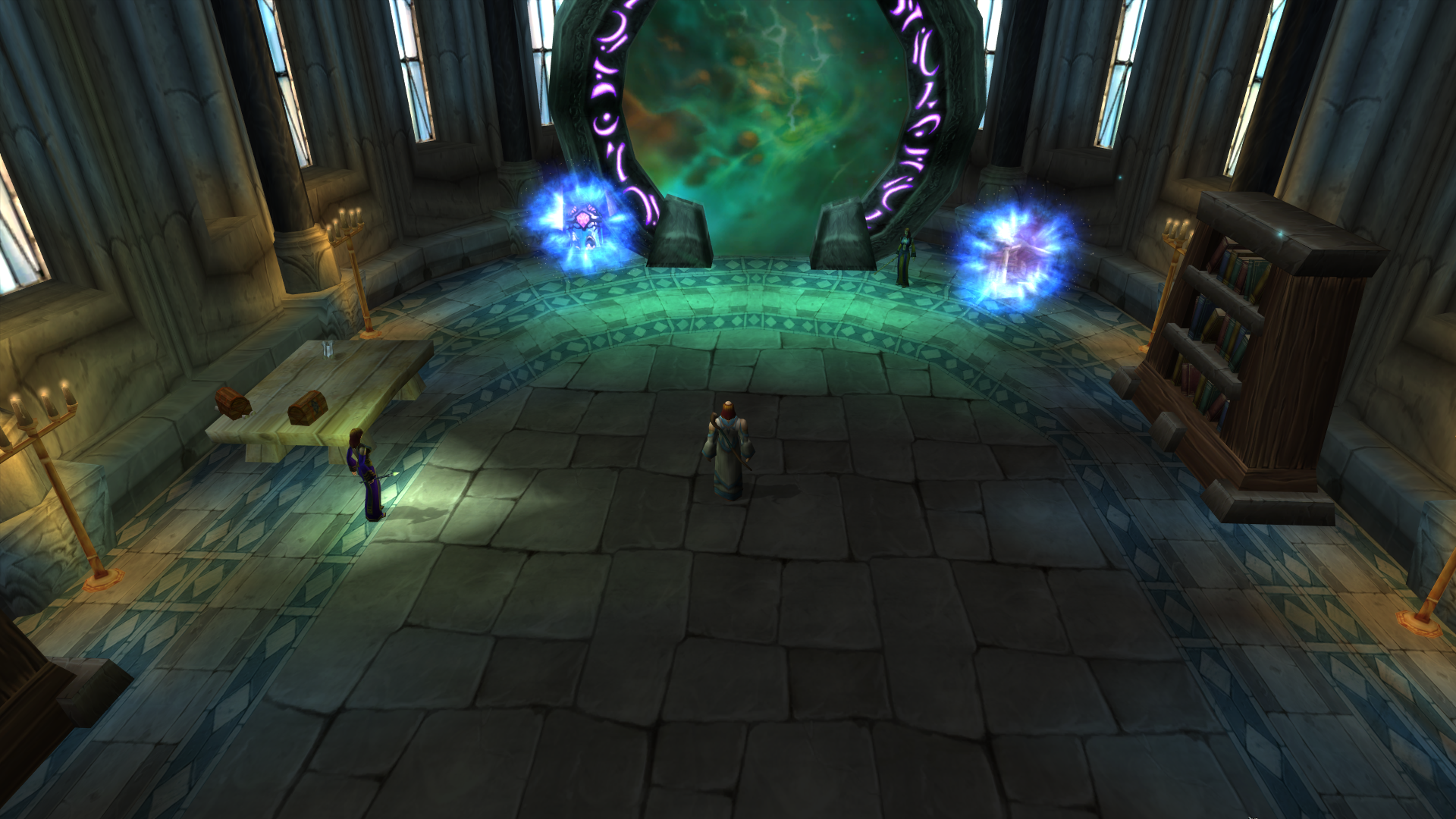 The `Portal to Ironforge` in Stormwind is invisible and unusable to ...