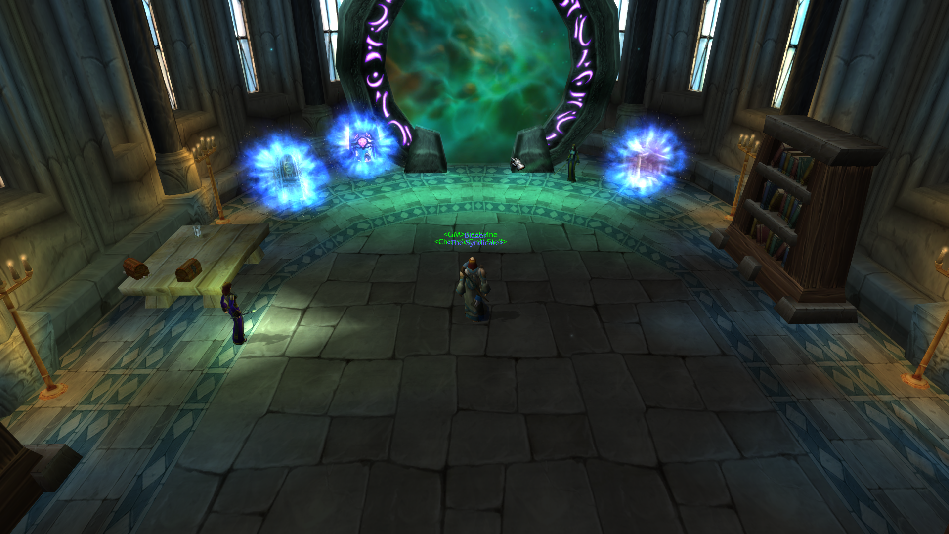 The `Portal to Ironforge` in Stormwind is invisible and unusable to ...