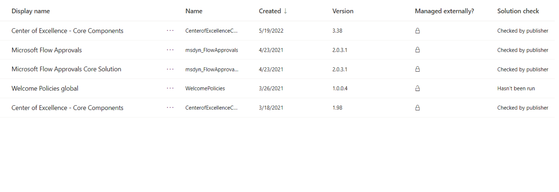 [CoE Starter Kit - QUESTION] Cannot upgrade core components version 1. ...