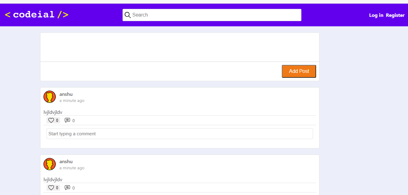 GitHub - anshu-snm/social-app GitHub - anshu-snm/social-app