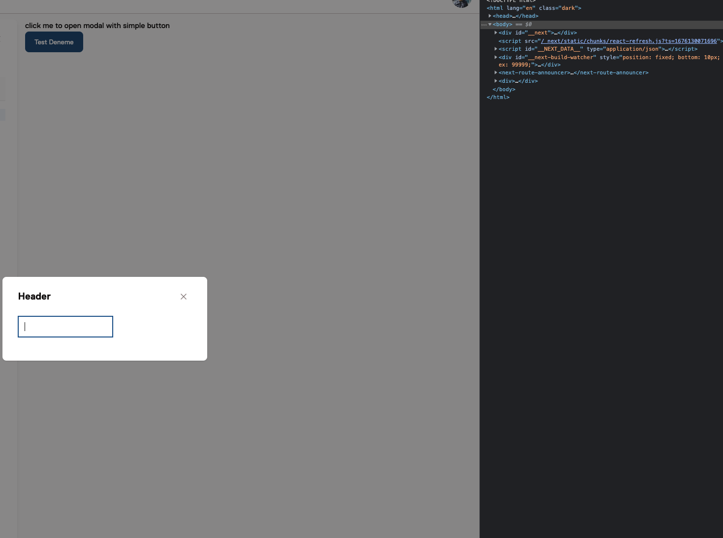 Clicking from dropdown item hinder opened modal textinput to be focusable · Issue #1949 · radix ...