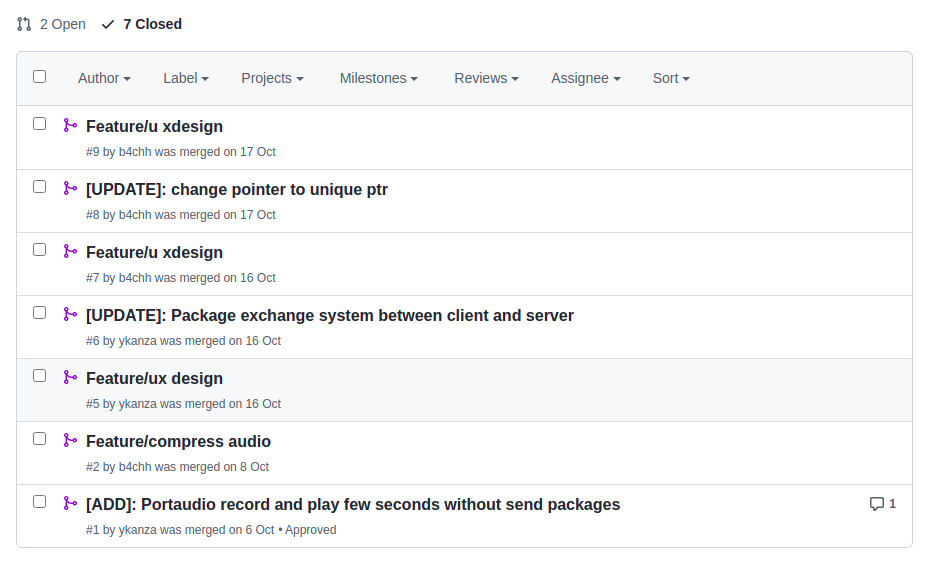 GitHub - ykanza/babel: Client/server architecture voice over IP application, similar to Skype or ...