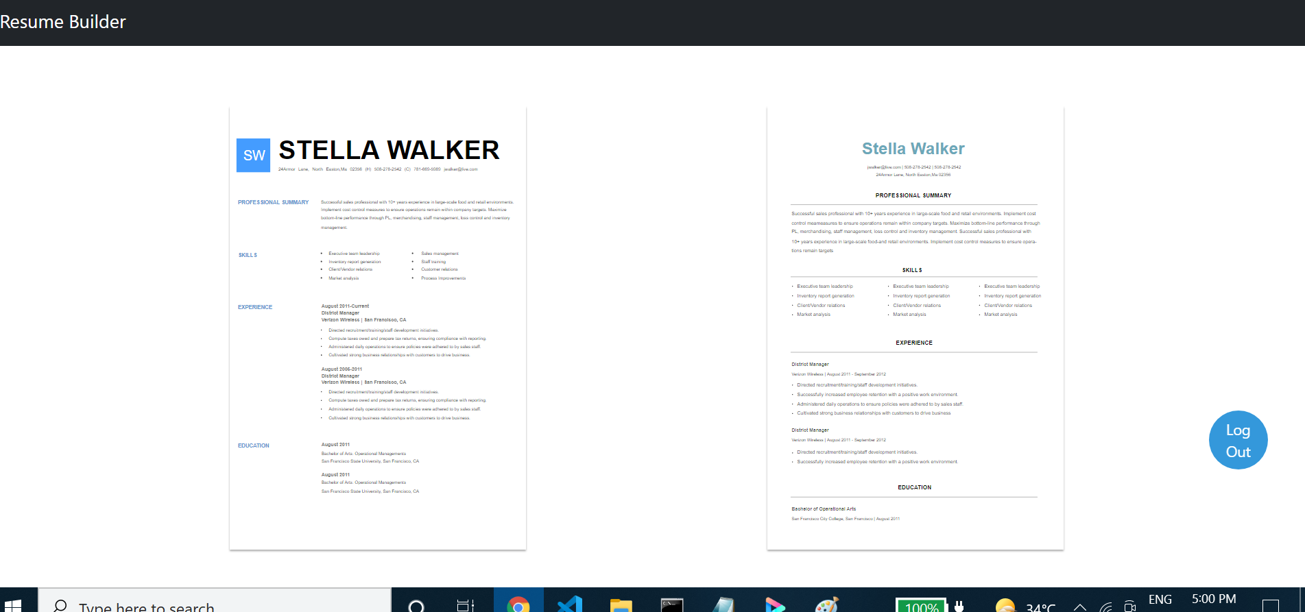 GitHub - mohak3singh/resume-builder