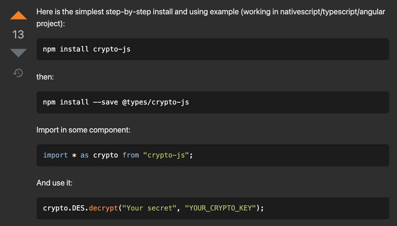 crypto broken? · Issue #8806 · NativeScript/NativeScript · GitHub