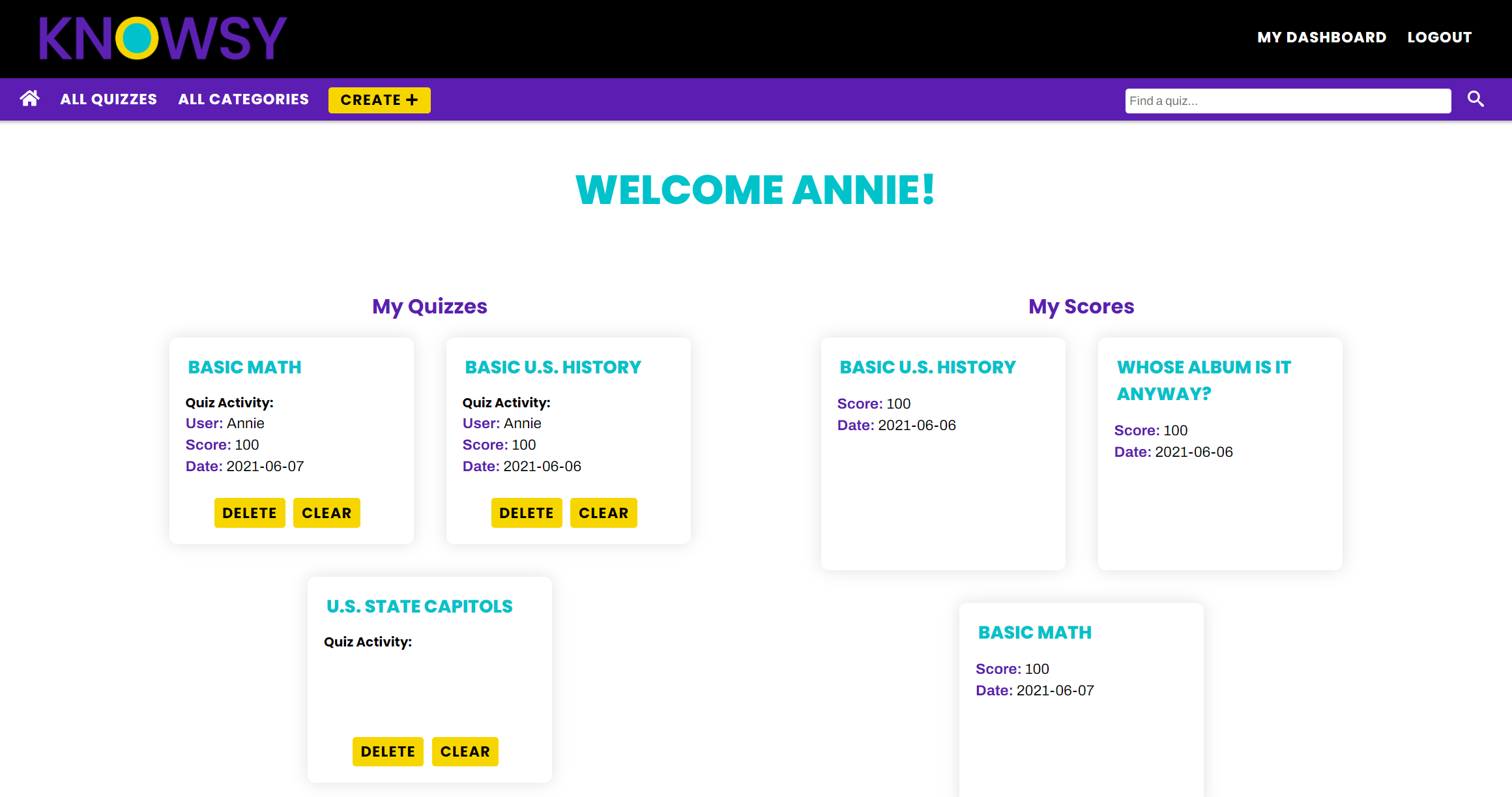 GitHub - mascarelloa/knowsy