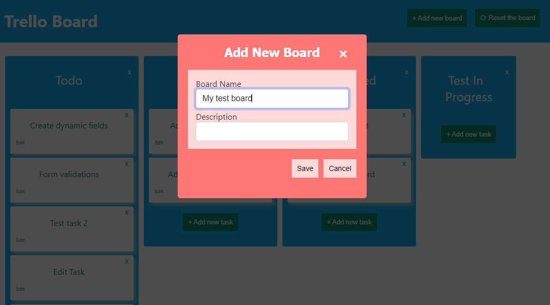 GitHub - MRamkee/trello-board: Custom Trello/Jira board developed using React