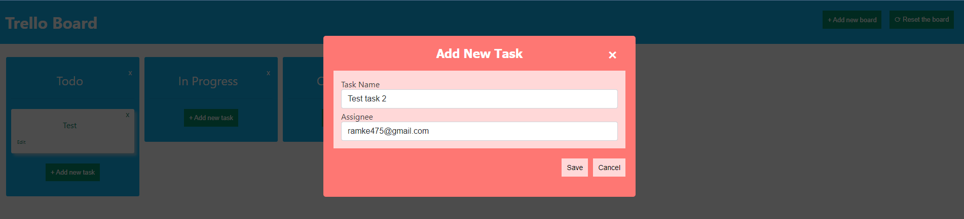 GitHub - MRamkee/trello-board: Custom Trello/Jira board developed using React