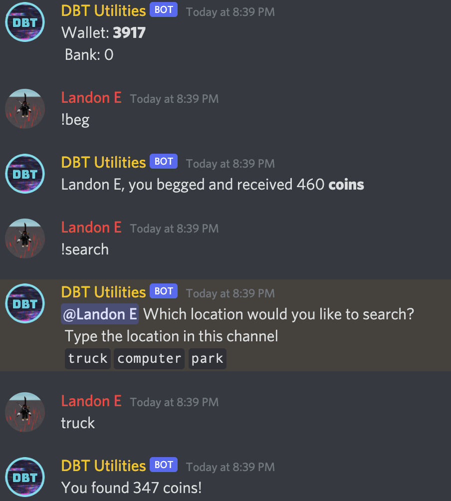 GitHub - DiscordBotTutorials/DBT-Discord-Bot-V12: A bot with a lot of commands.