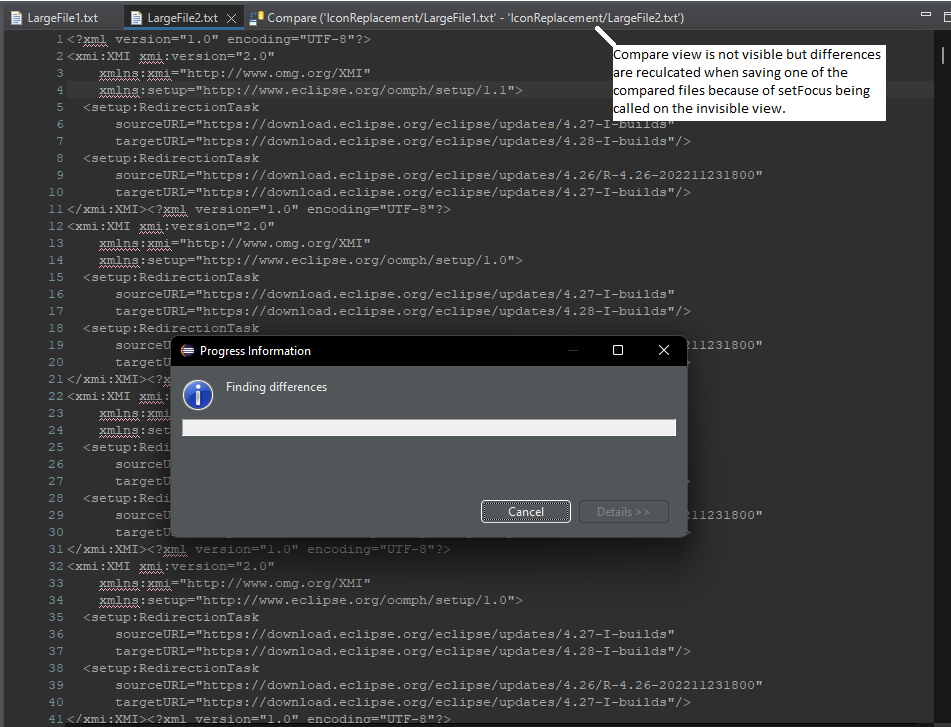 Inconsistent behavior of Composite.setFocus across operating systems · Issue #616 · eclipse ...