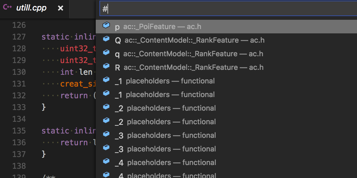 Problem in Symbol Searching · Issue #1277 · microsoft/vscode-cpptools ...