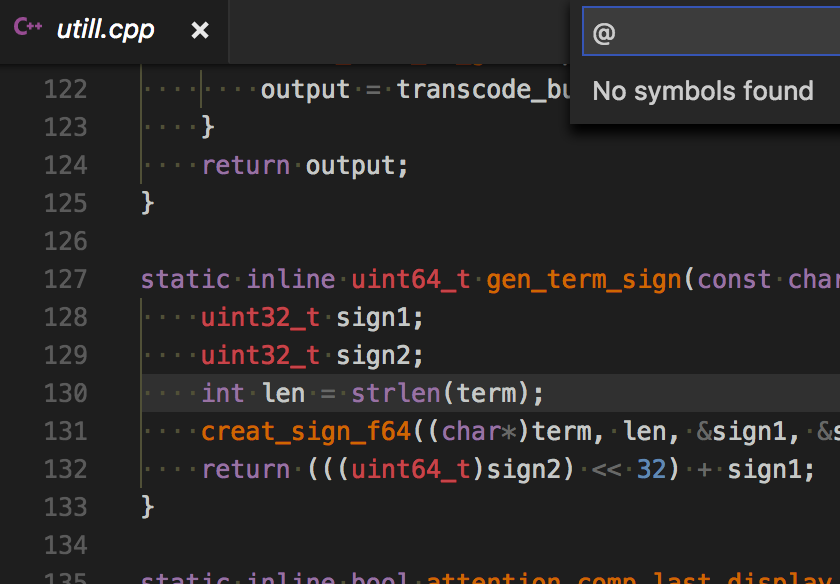 Problem in Symbol Searching · Issue #1277 · microsoft/vscode-cpptools ...