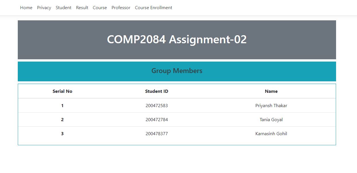 GitHub - KARNASINH/College-Student_Registration-App: COMP2084 ...