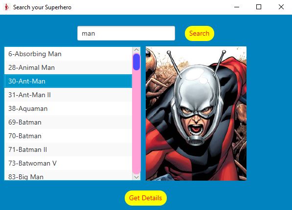 GitHub - KARNASINH/SuperHero_JAVA-GUI-App_API-Used: This Application ...