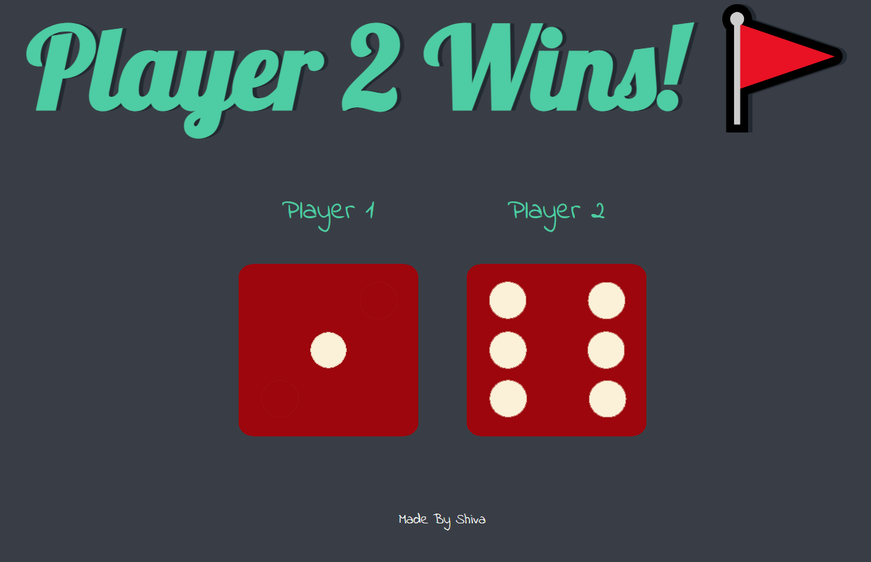 GitHub - sm-1327/Dice-Challenge: Dice Challenge Website