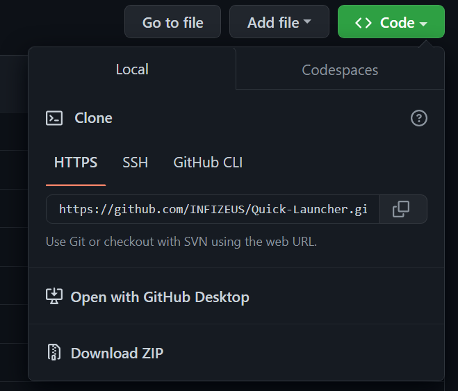 GitHub - INFIZEUS/Quick-Launcher: Get your all Social Media accounts at one place! This is an ...