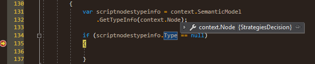 SyntaxNodeAnalysisContext.SemanticModel.GetTypeInfo().Type is null · Issue #27895 · dotnet ...