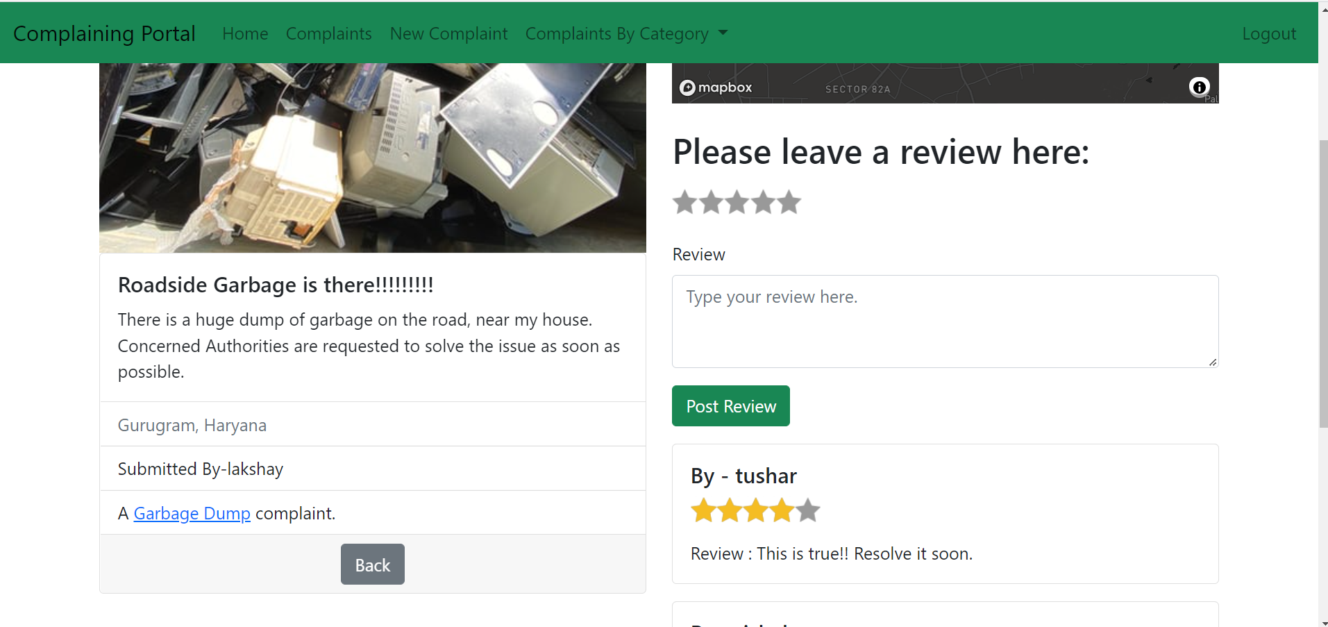 GitHub - Rishab-Singla/Web_Complaining_Portal