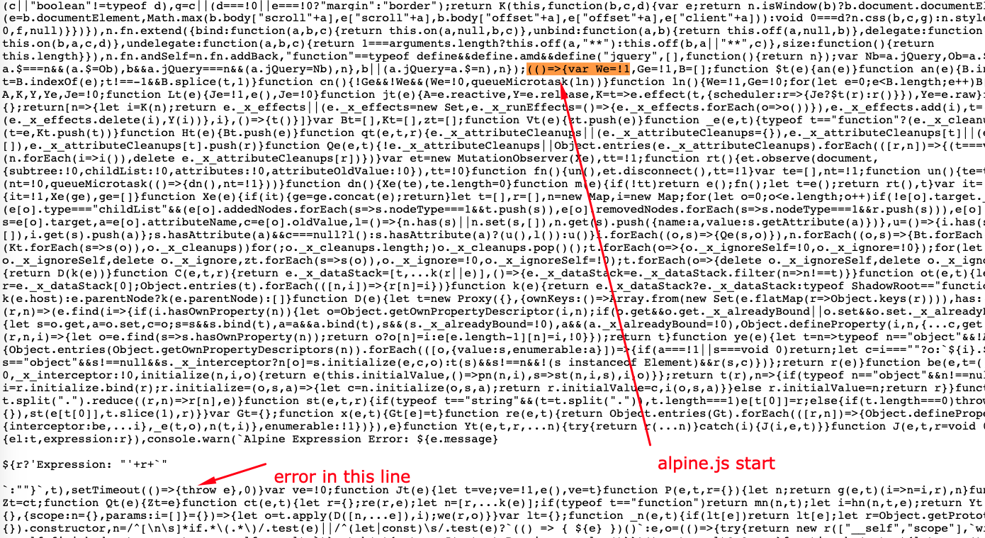 Using with jQuery errors · alpinejs alpine · Discussion #3179 · GitHub