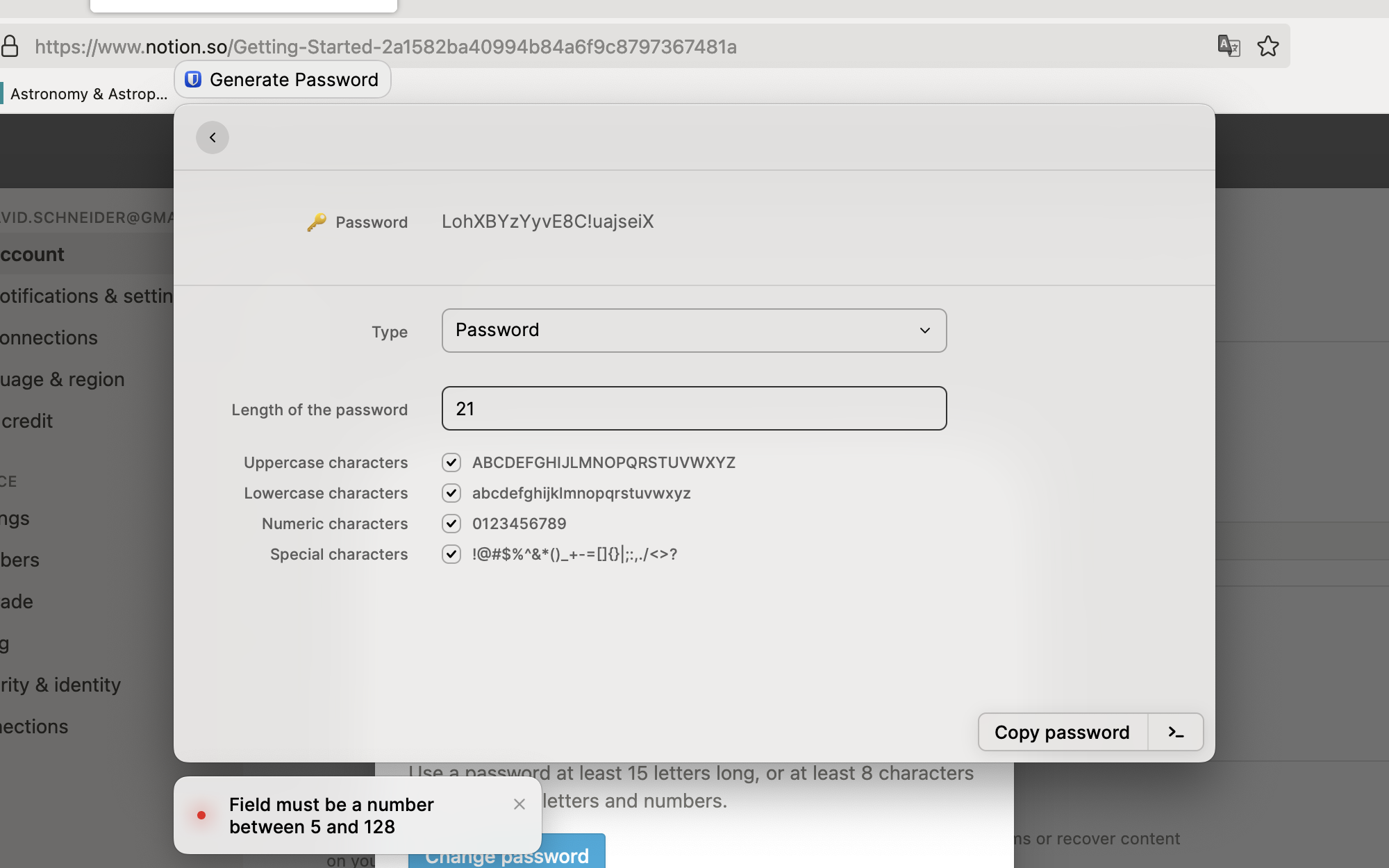 Bitwarden password generator bug stuck in input · Issue #2113 · raycast/extensions · GitHub