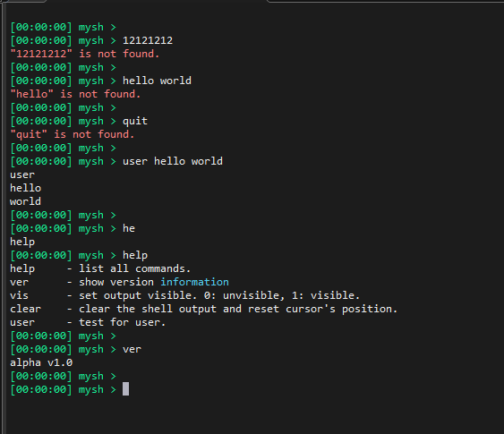 GitHub - SouthernSandbox/mysh: mysh 是一个轻量级的命令行程序，为用户提供一套命令行操作的接口，用于调试或者是信息查看