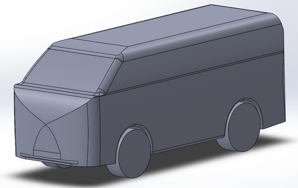 GitHub - tasnim04/vehicle-modelling: CAD models of a van, semi-trailer ...