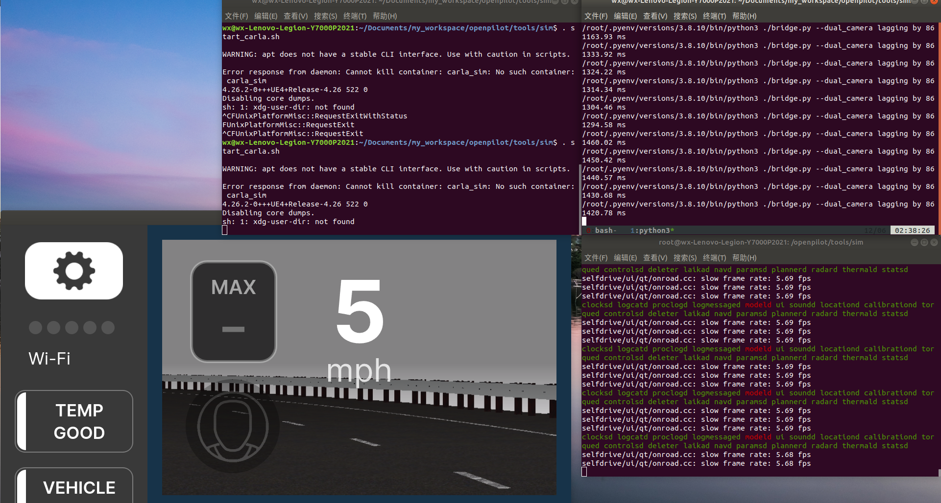 Carla simulator no longer works · Issue #28506 · commaai/openpilot · GitHub