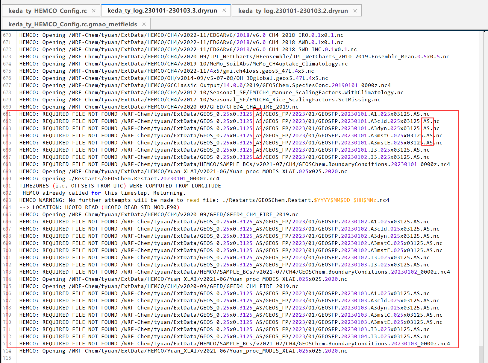 A question about switching to GEOS_0.25x0.3125_CH · Issue #2016 · geoschem/geos-chem · GitHub