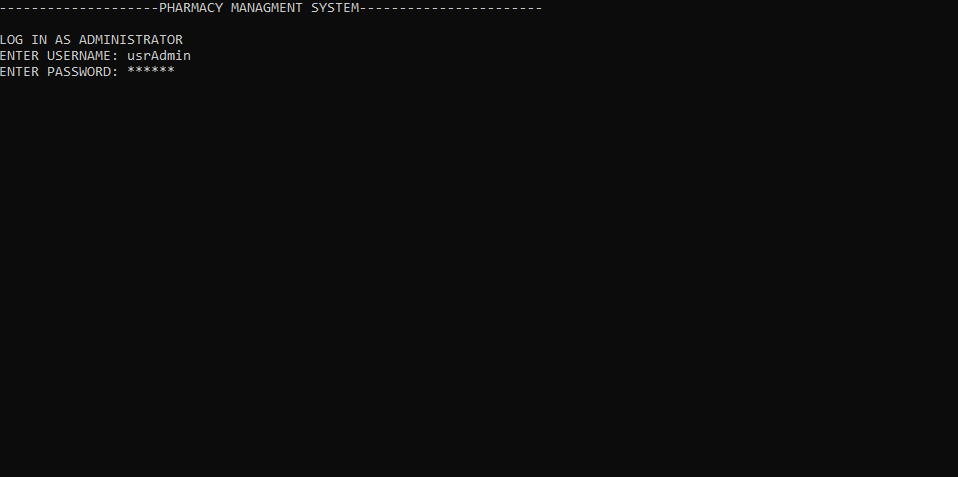 GitHub - afeefahmed241/PharmacyManagementSystem: Object oriented programming-based C++ project ...