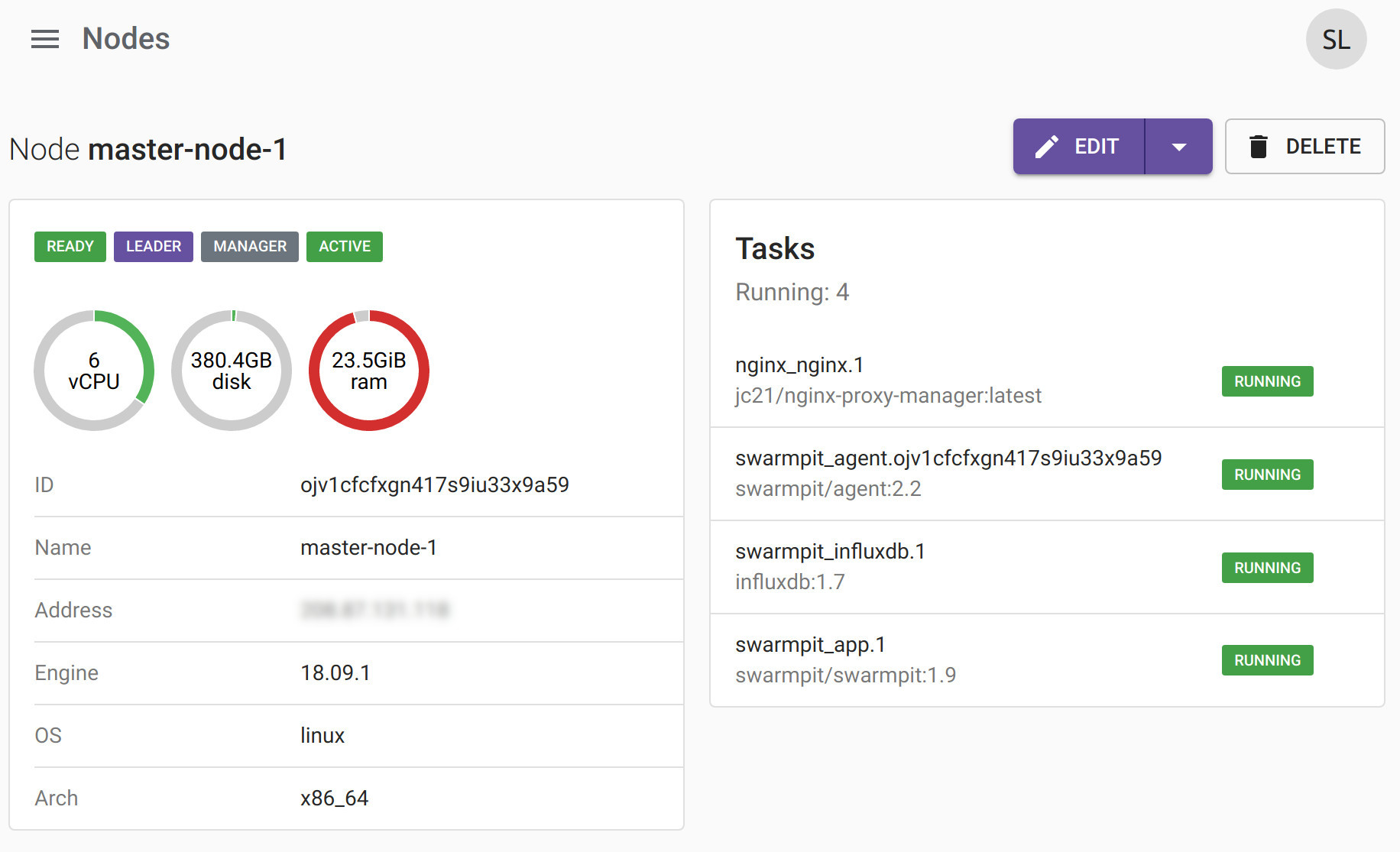 Memory issue · Issue #547 · swarmpit/swarmpit · GitHub