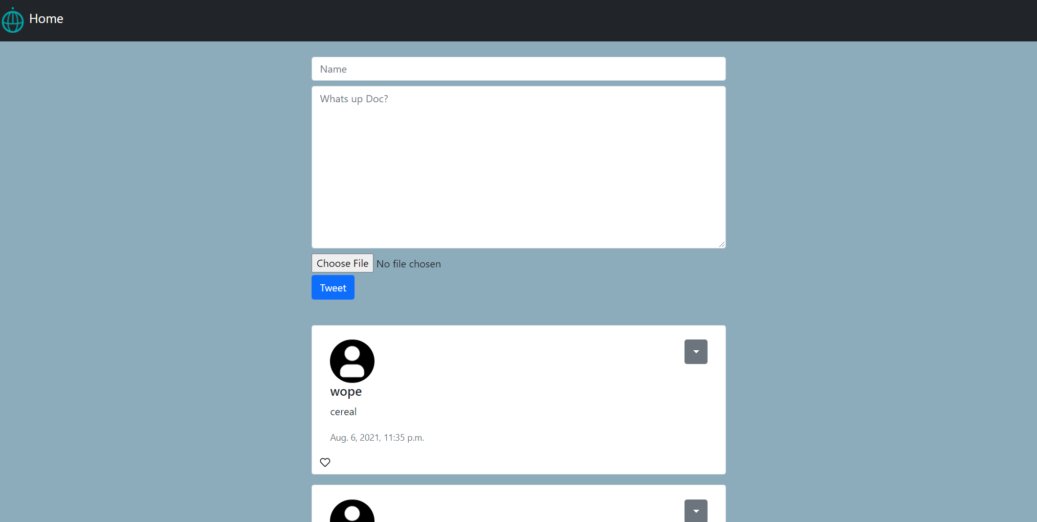 GitHub - reantep/Twitterclone-Reante: This is my twitter clone project using HTML / CSS ...
