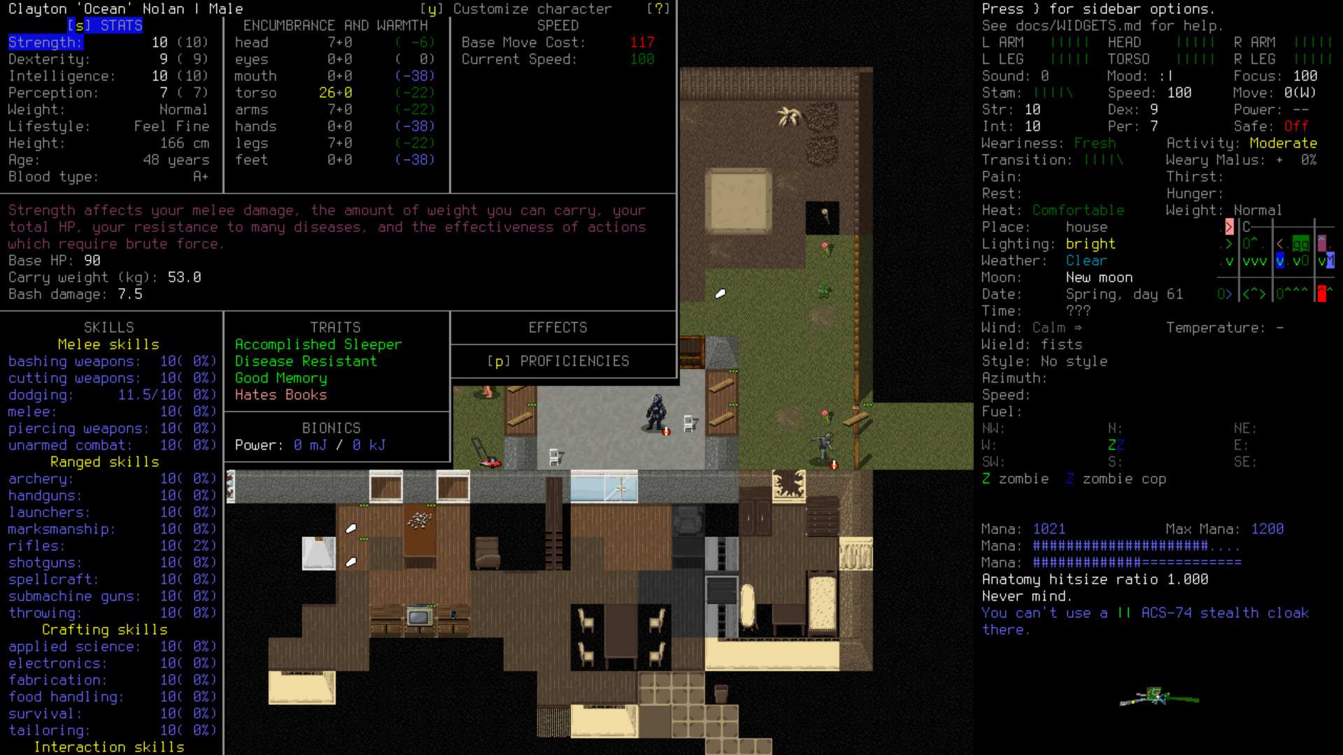 Stealth Cloak cannot be used (CDDA) · Issue #461 · Noctifer-de-Mortem/nocts_cata_mod · GitHub