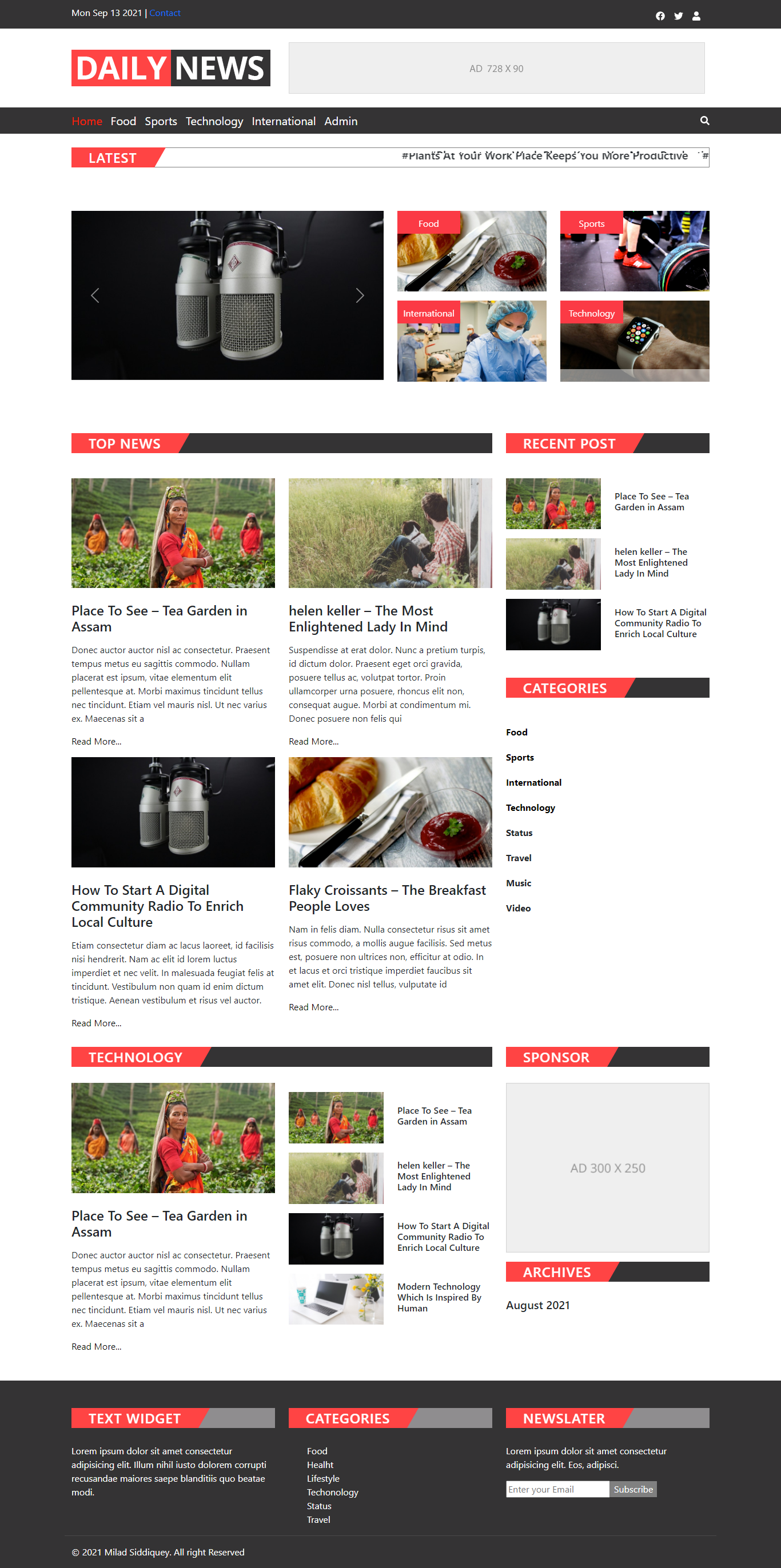 GitHub - miladsiddiquey/newsportal