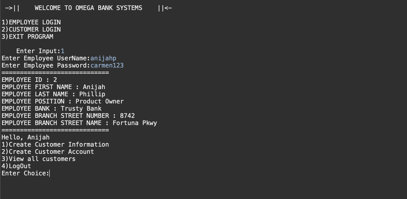 GitHub - anijahp/Bank-Management-Project: CRUD Console Based Bank Management Project