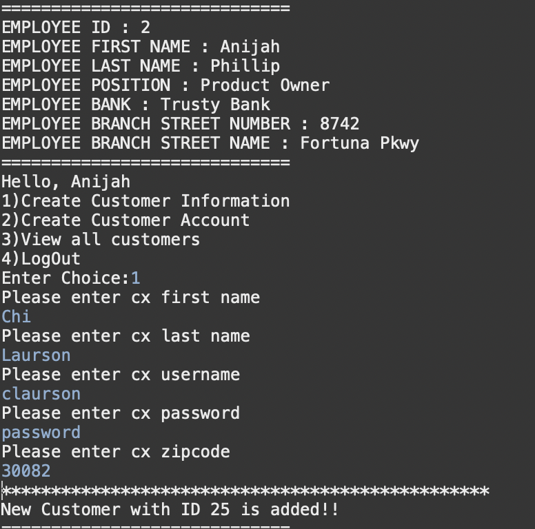 GitHub - anijahp/Bank-Management-Project: CRUD Console Based Bank ...