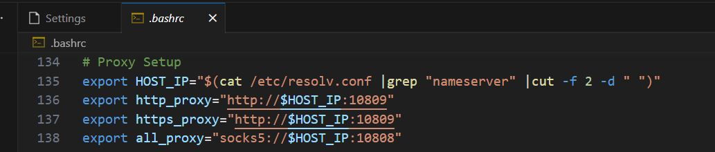 GitHub Copilot failed to connect to server in WSL behind the proxy ...