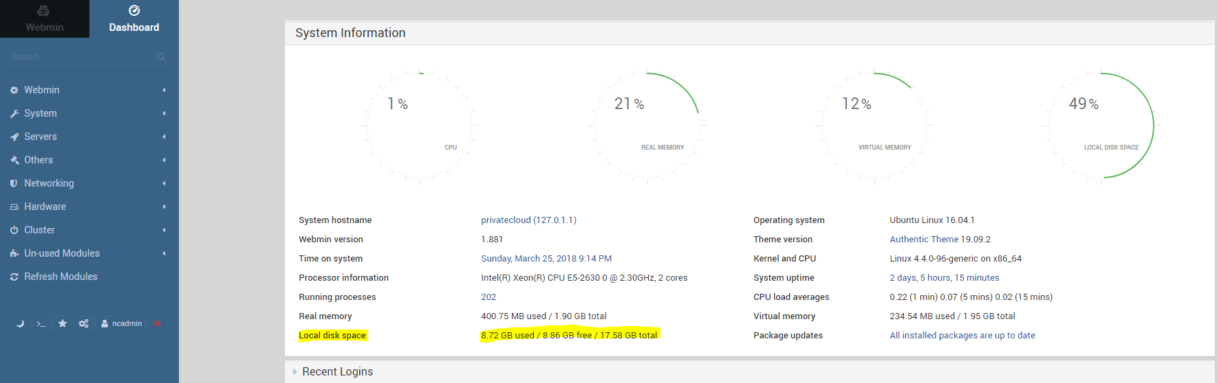 Nextcloud eats disk space · Issue #502 · nextcloud/vm · GitHub