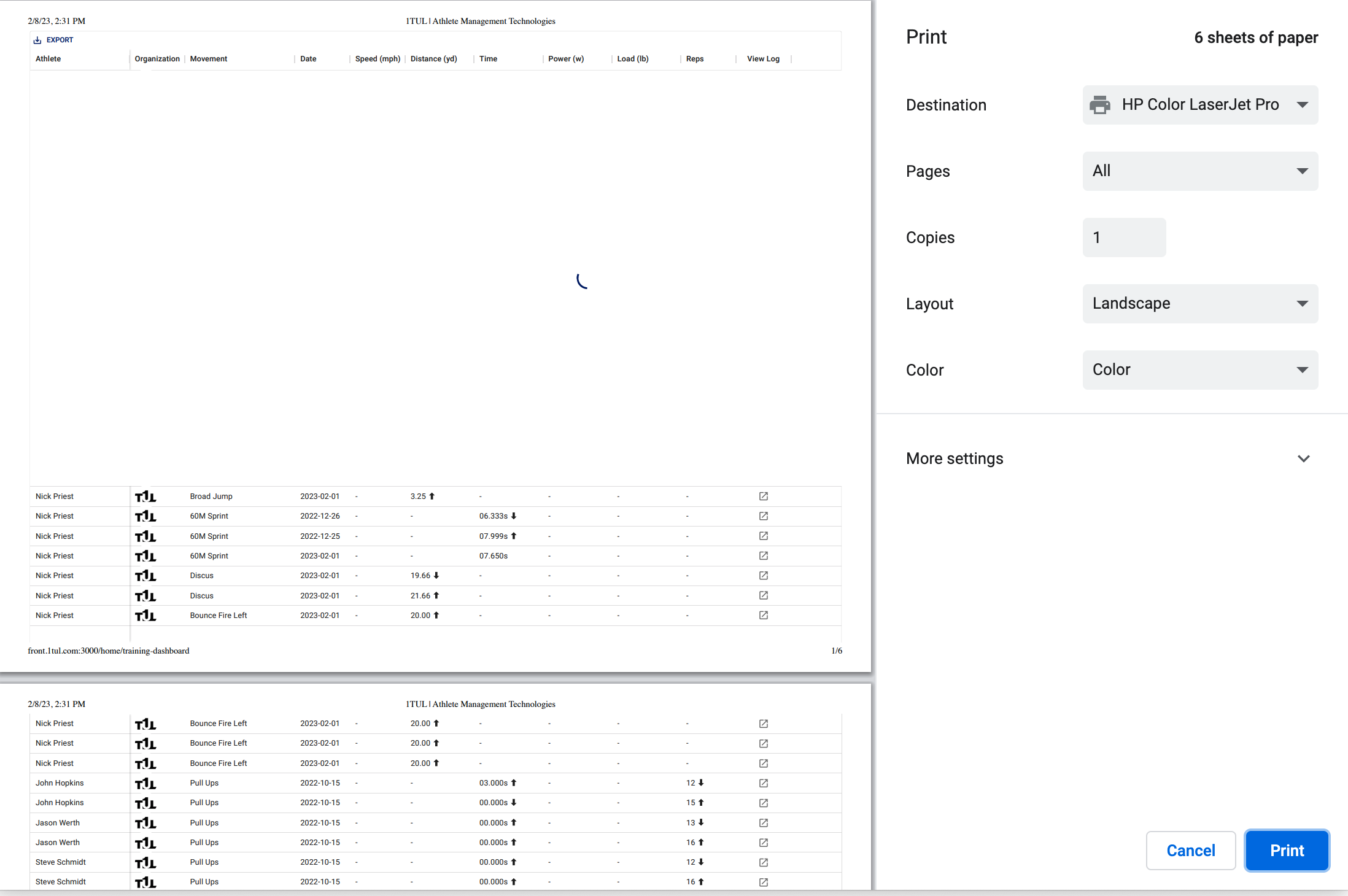 Loading wheel prints when printing data grid premium · Issue #7865 ...