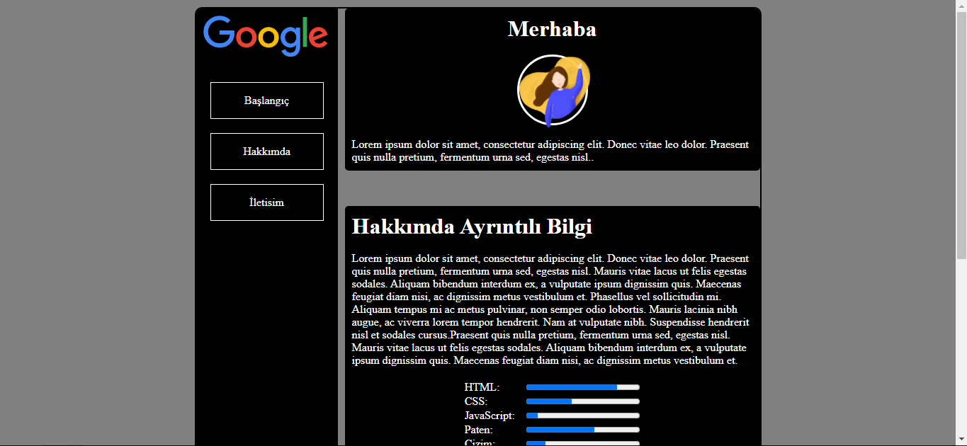GitHub - tuncaykaptan/basic-personal-website: Basic personal website ...
