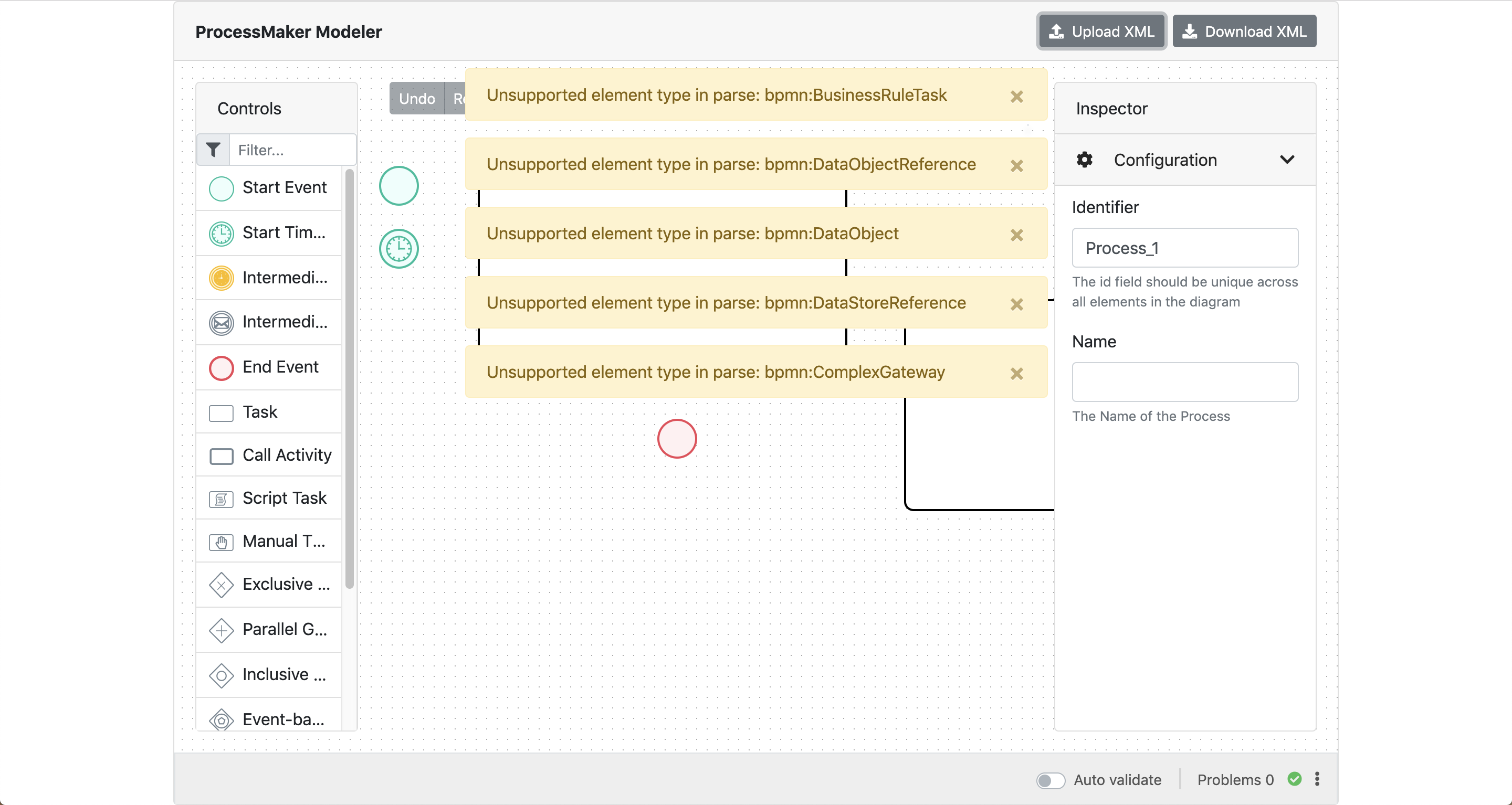 Unsupported Elements · Issue #357 · ProcessMaker/modeler · GitHub