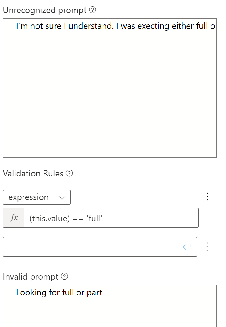 Action - Ask Question: String validation Expression - Doesn't appear to work · Issue #3261 ...