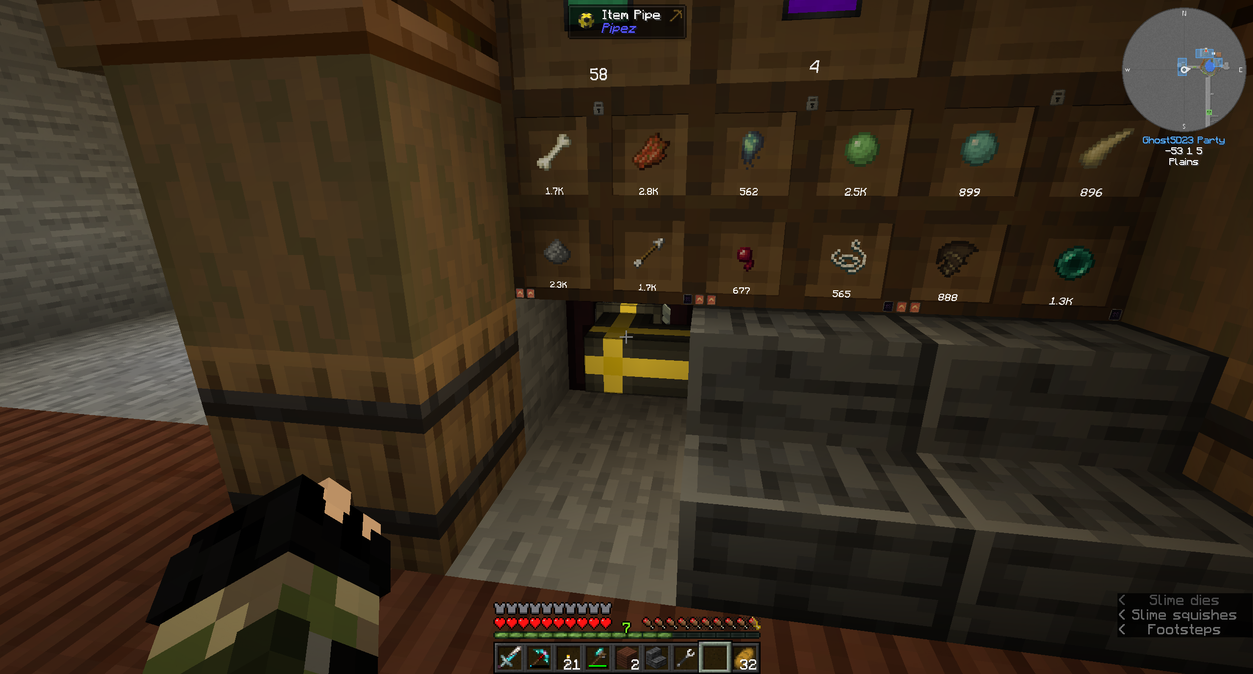 [Bug]: SB3 - Pipez do not stay connected to entangled blocks after ...