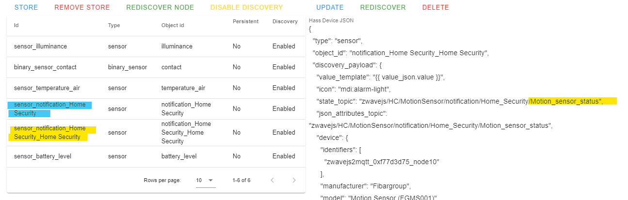 [bug] Hass Discovery Motion Sensor & Cover Status name issues · Issue ...