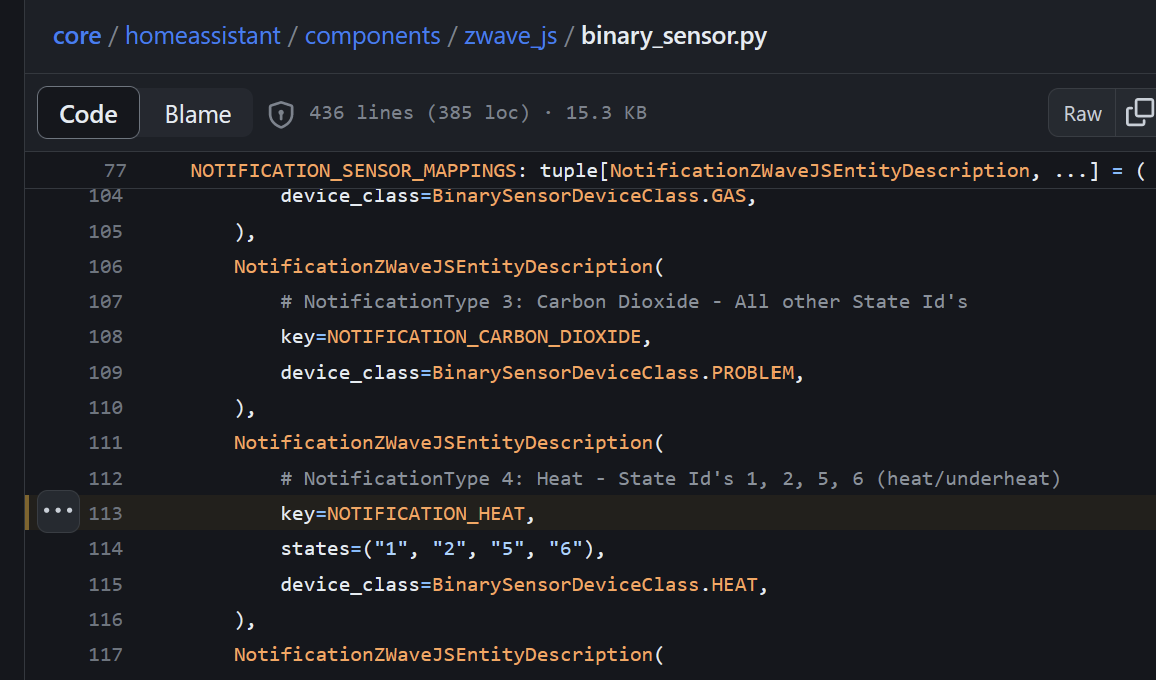 zwave_js: Overheat detected binary_sensor not in Diagnostic section of the device (but in the ...