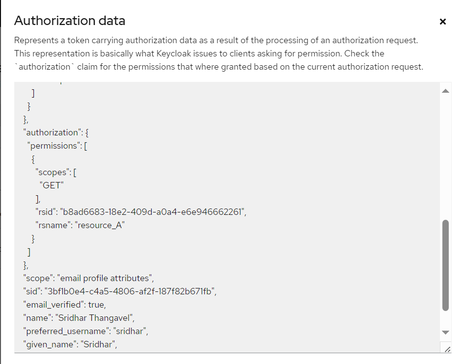 Scope Is not getting retrieved in the RPT token in the scope-based permission · Issue #23655 ...