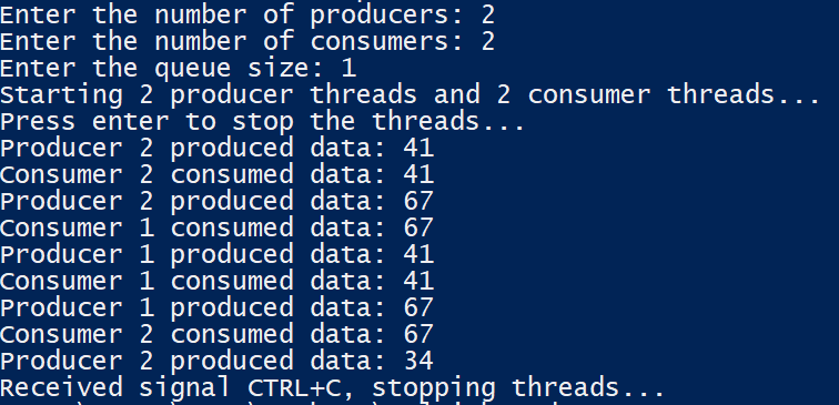 Github Amir98mmmultithreaded Producer Consumer Queue A Multithreaded C Program That