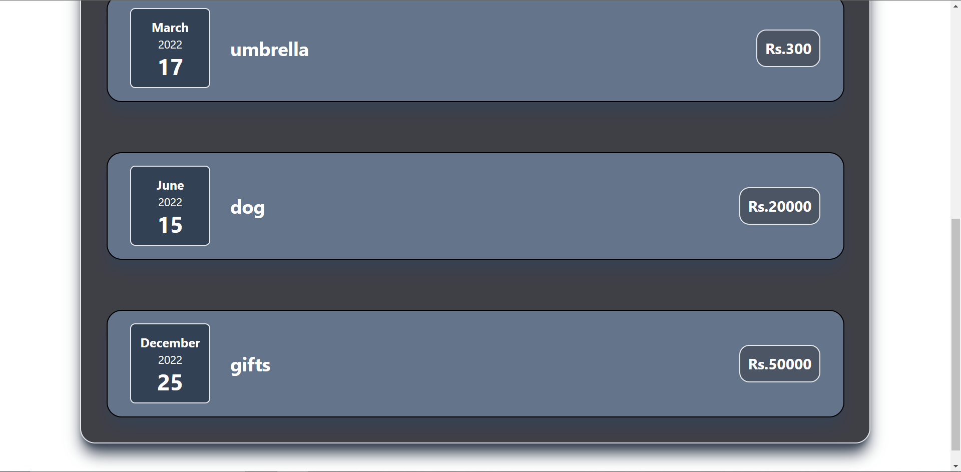 GitHub - darsini-k22/expense-tracker: simple expense-tracker with react ...