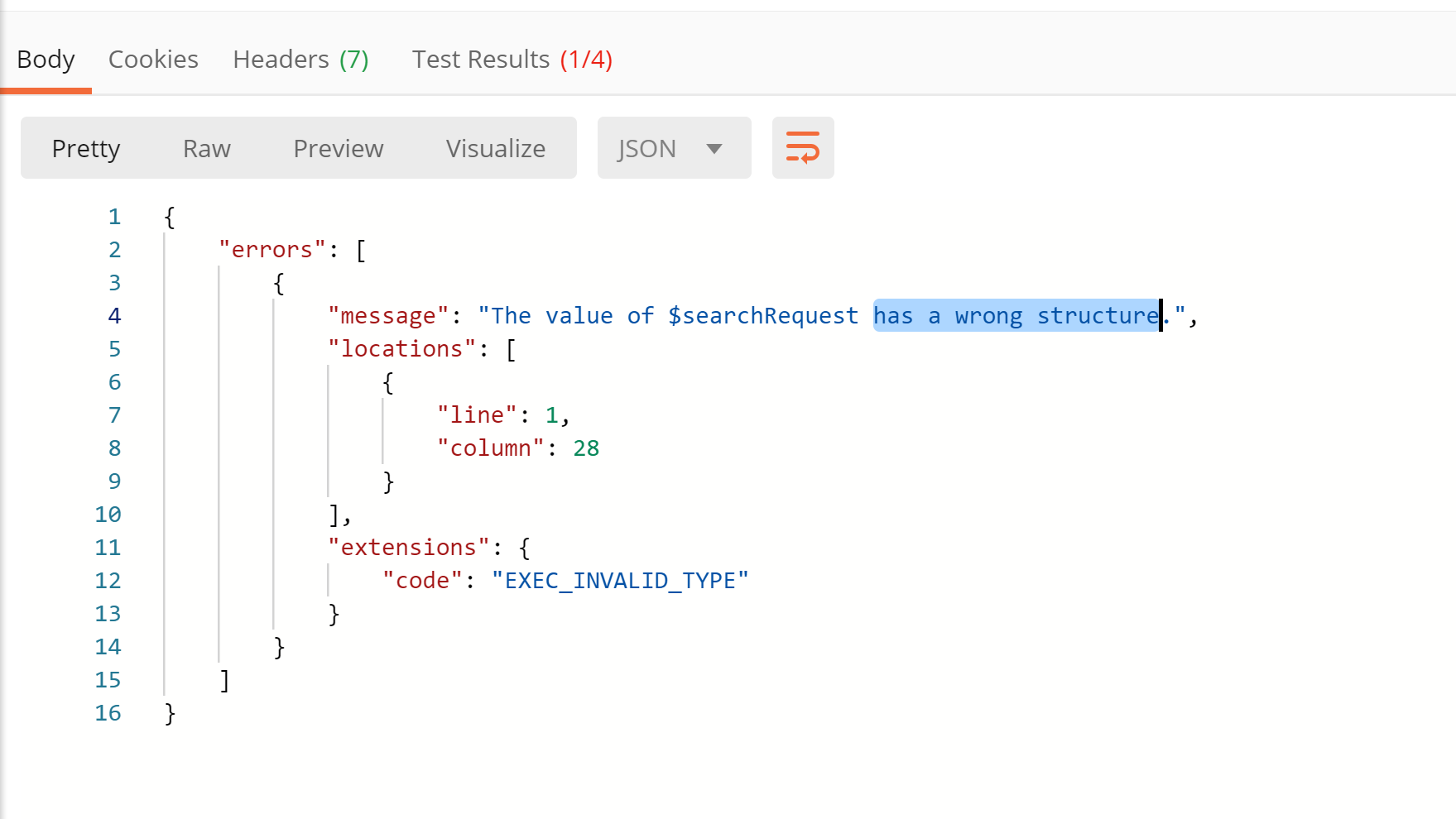 Allow "looser" JSON checking · Issue #1672 · ChilliCream/graphql-platform · GitHub