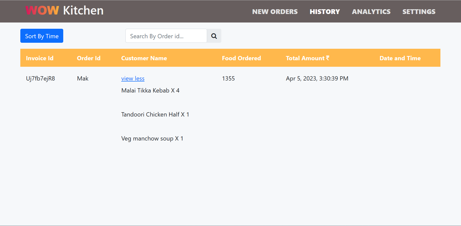 GitHub - Mak-3/Restaurant-Billing-Management-system: Full stack web ...